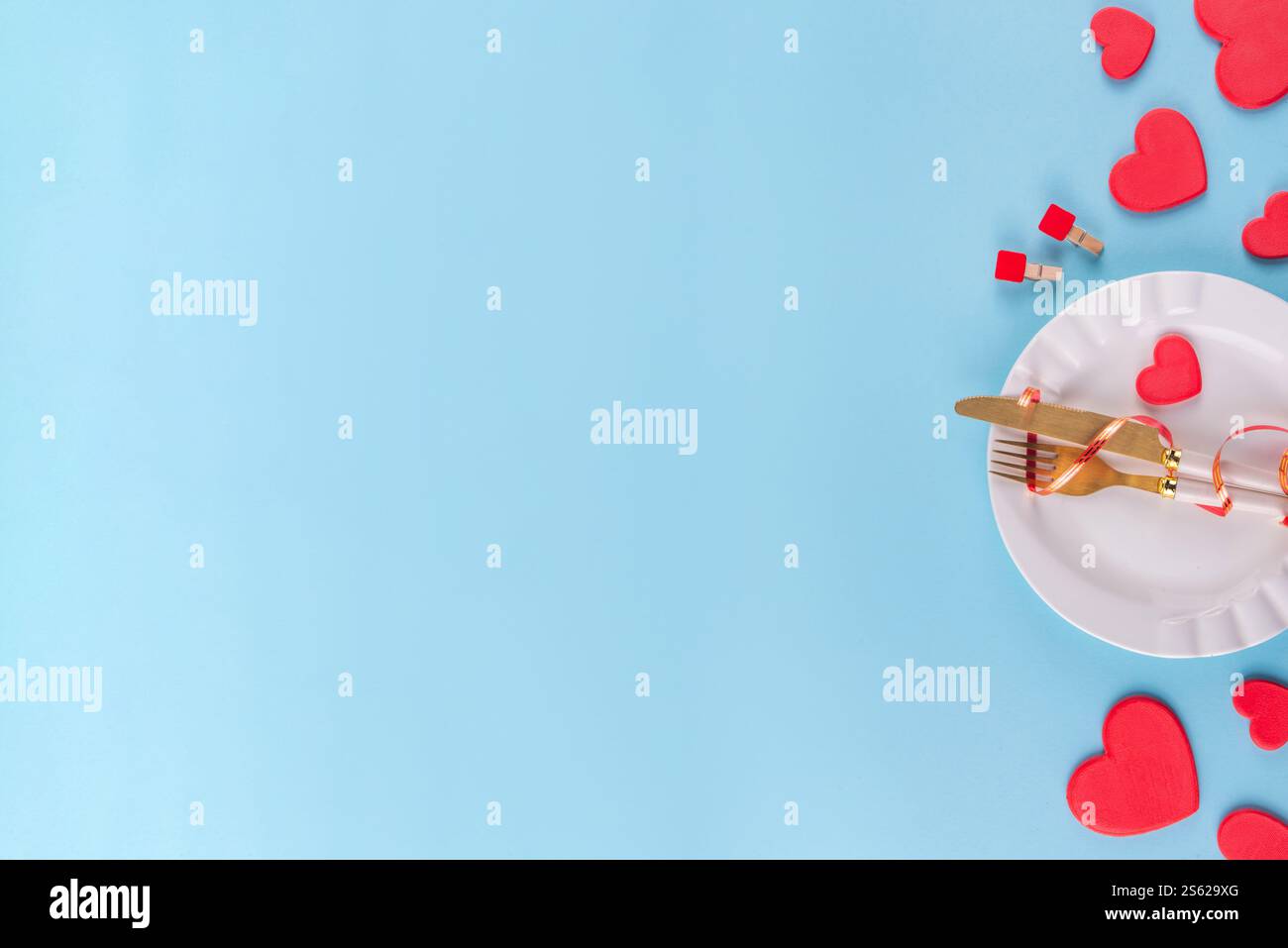 Valentine day table setting background table setting for romantic ...