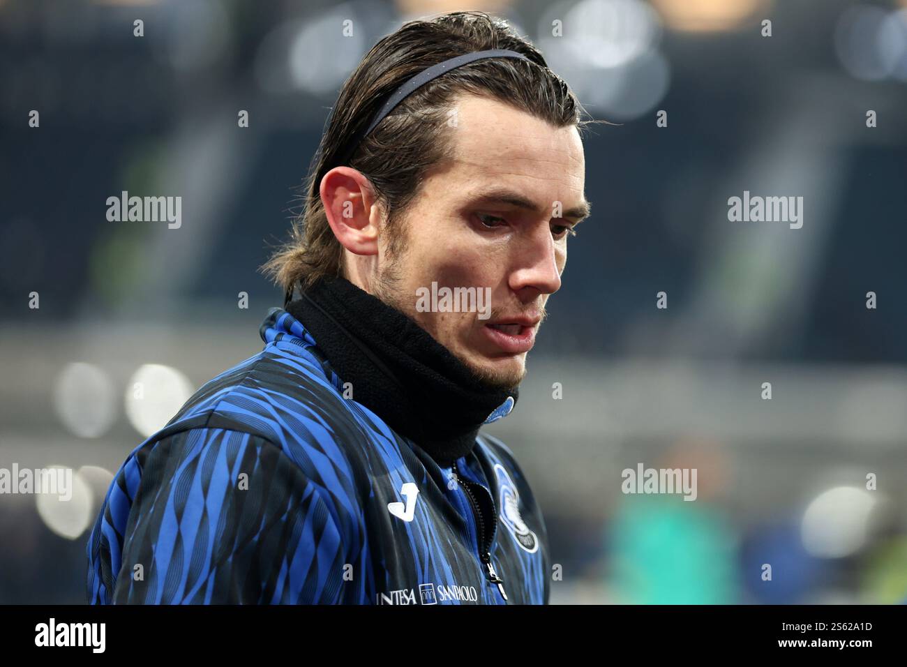 Bergamo, Italy. 14th Jan, 2025. Marten de Roon of Atalanta Bc looks on ...