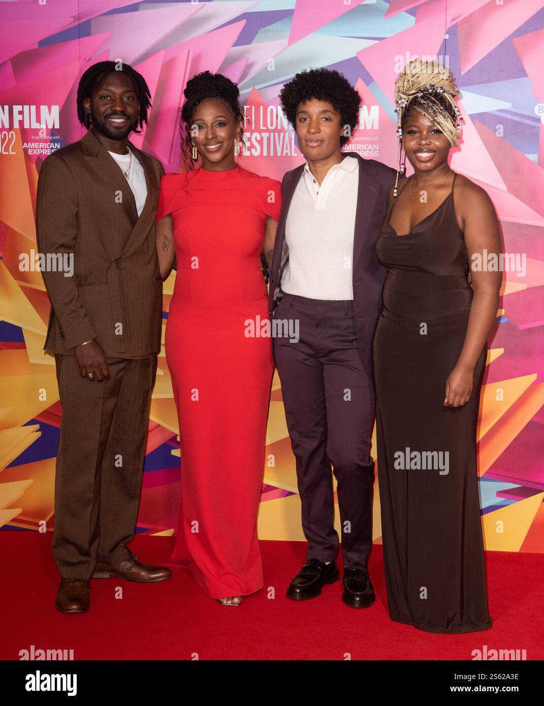 Natey Jones, Alexandra Burke, Dionne Edwards and Temilola Olatunbosun ...