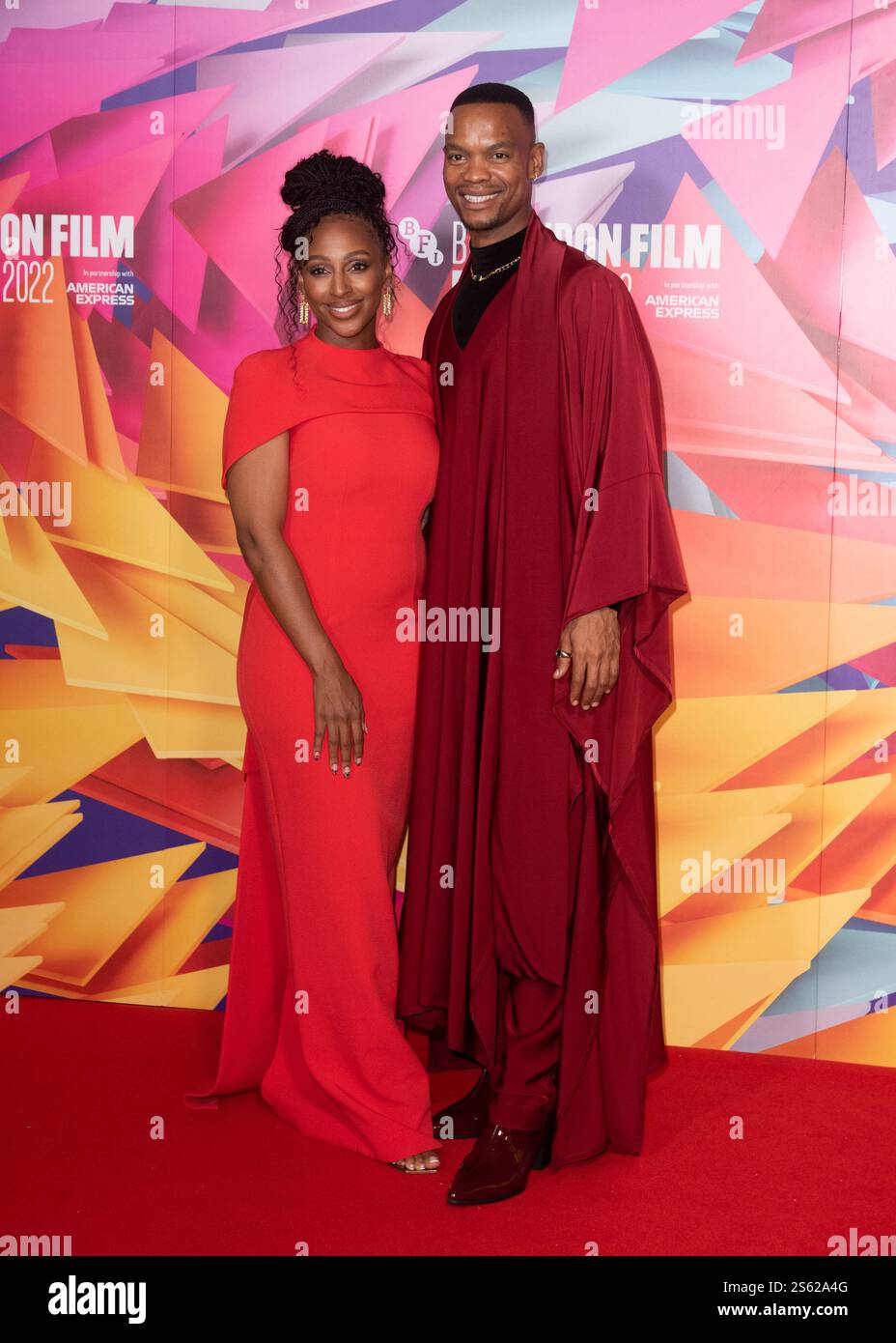 Alexandra Burke and Johannes Radebe attends ‘Pretty Red Dress’ - World ...
