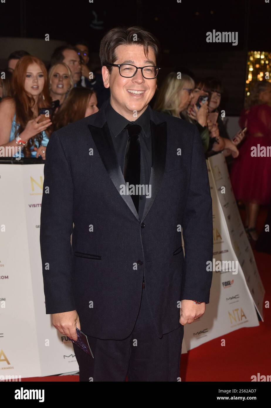 Michael McIntyre attends the National Television Awards at the OVO ...