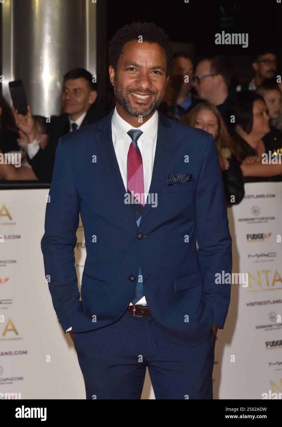 Sean Fletcher attends the National Television Awards at the OVO Arena ...