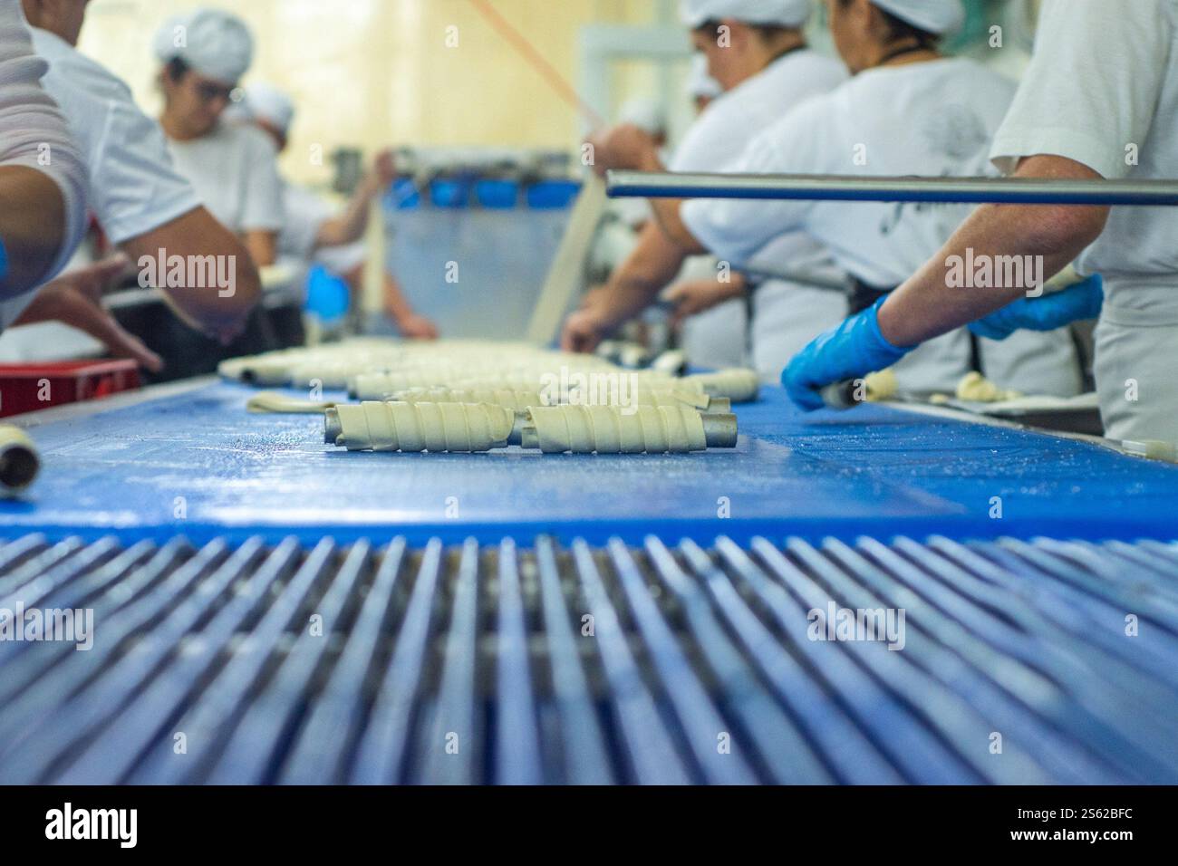 Traditional cake and sweet pastry. It is made from rolled dough ...