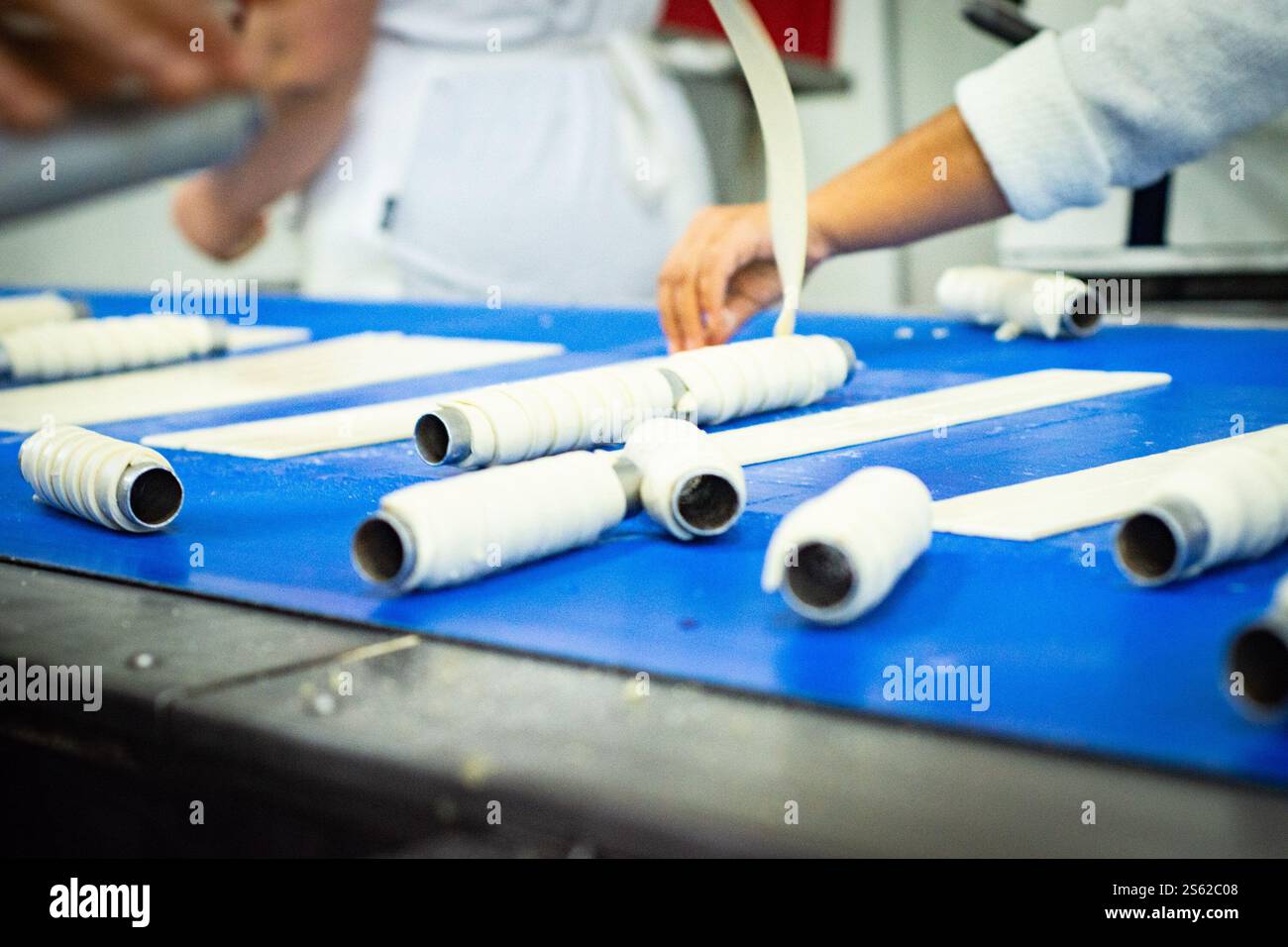 Traditional cake and sweet pastry. It is made from rolled dough ...