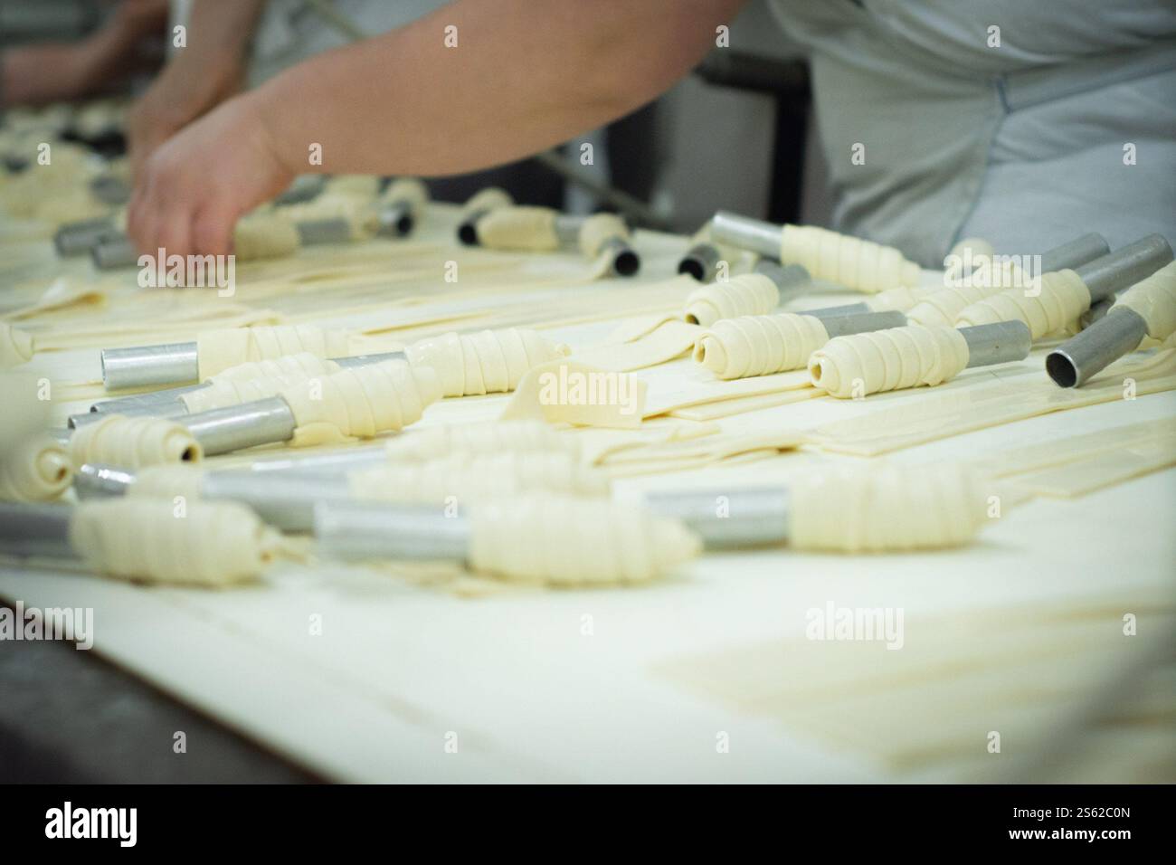 Traditional cake and sweet pastry. It is made from rolled dough ...