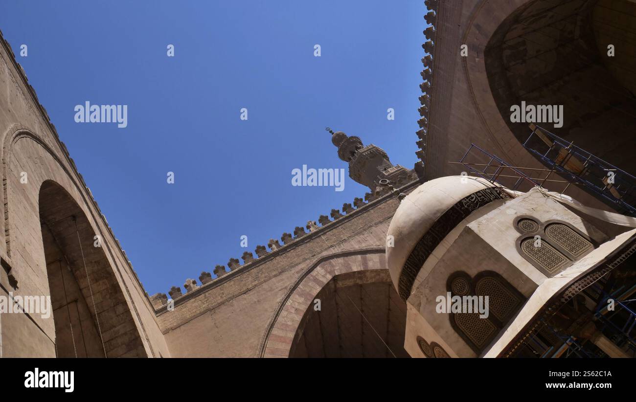 Ablution Fountain in The Mosque of Sultan Hassan, Cairo, Egypt Stock ...