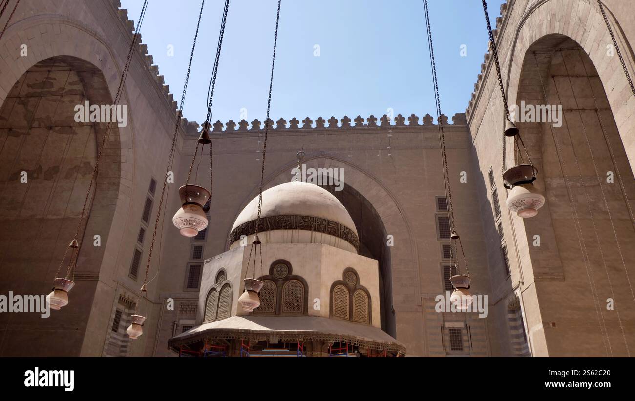 Ablution Fountain in The Mosque of Sultan Hassan, Cairo, Egypt Stock ...