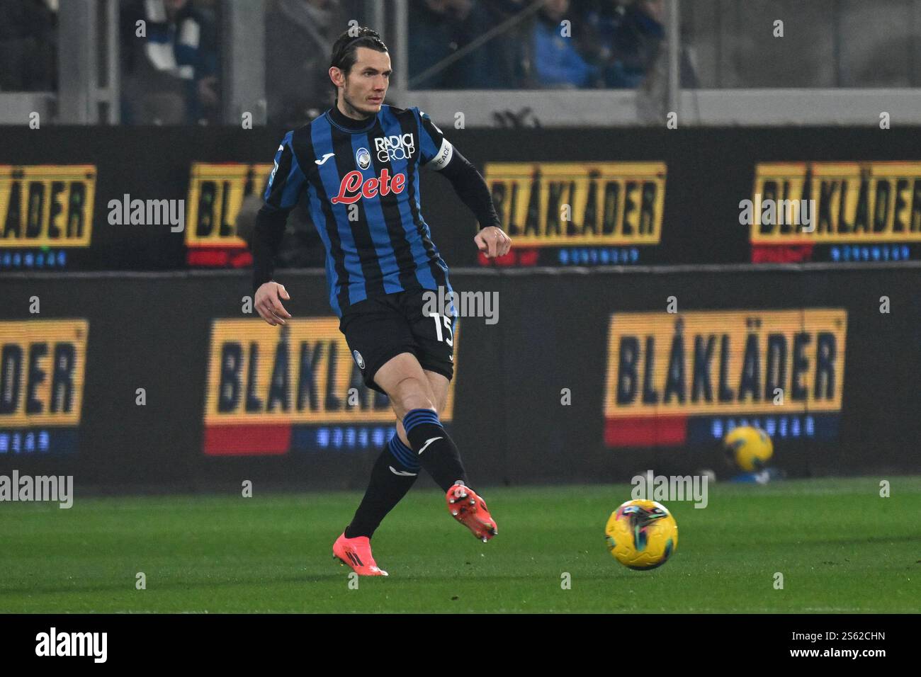 Bergamo, Italy. 14th Jan, 2025. de ROON Marten (Atalanta Bc) in action ...