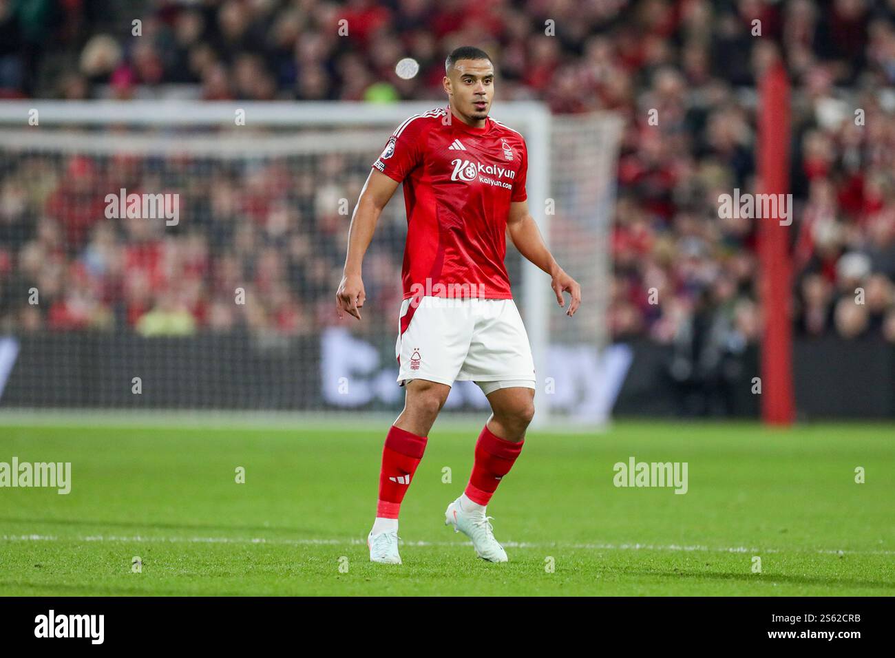 Nottingham, UK. 14th Jan, 2025. Nottingham Forest defender Murillo (5 ...