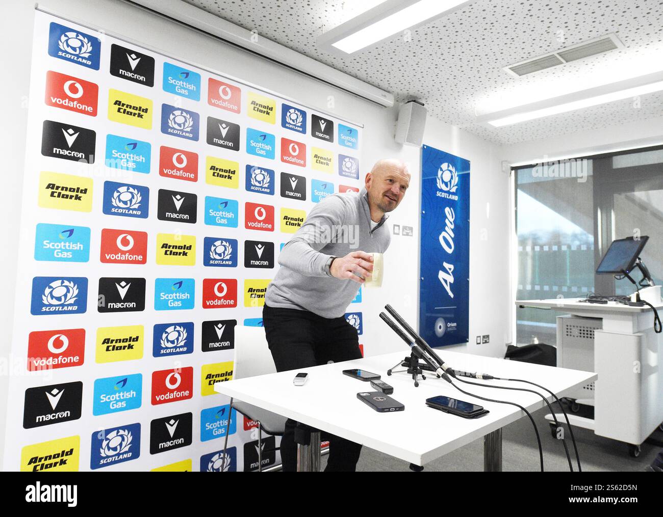 Oriam Sports Centre Edinburgh.Scotland, UK. 15th Jan, 2025. Scotland ...