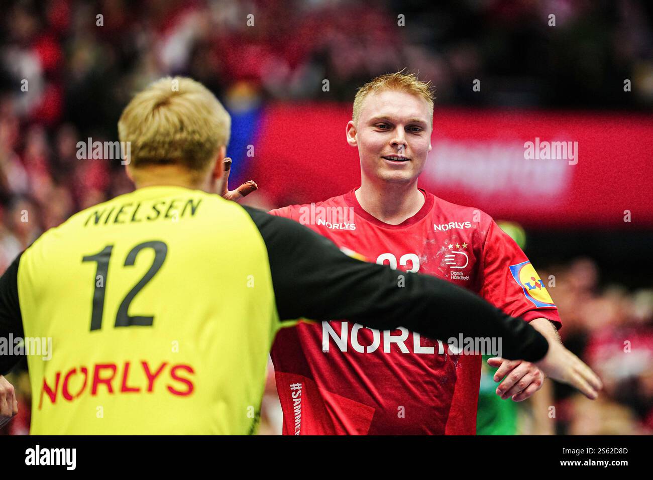 Emil Nielsen (Daenemark, #12), Emil Siersbaek Bergholt (Daenemark, #33 ...