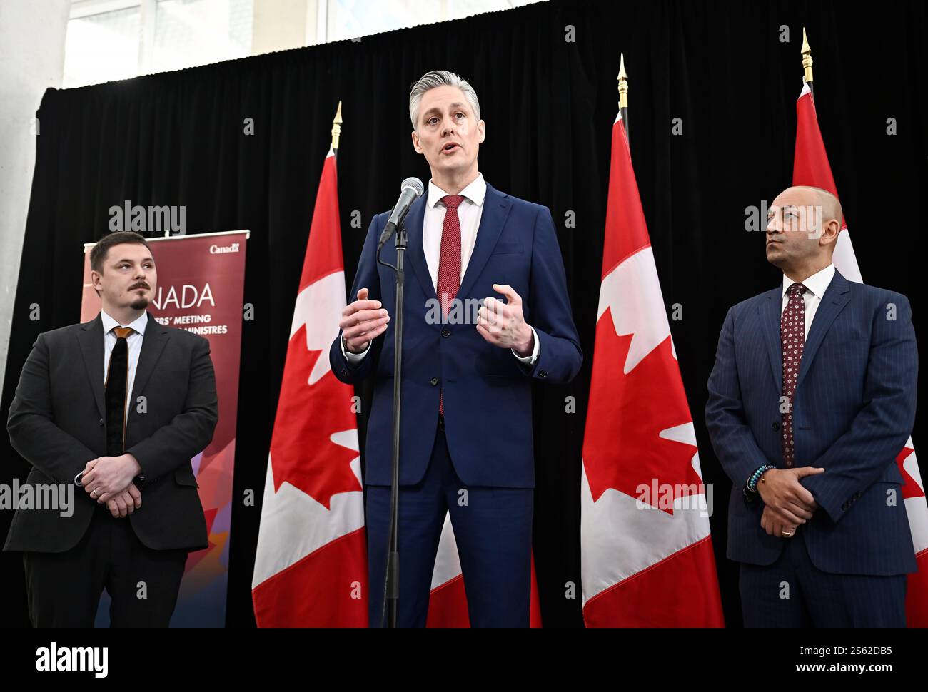 Ottawa, Canada. 15th Jan, 2025. Northwest Territories Premier R.J ...