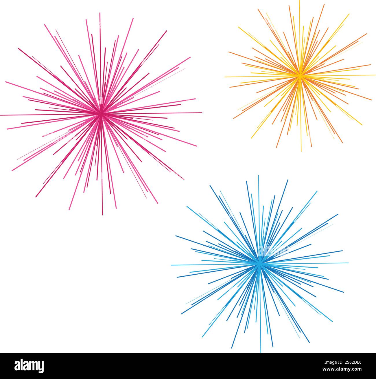 Firework illustration template vector design Stock Vector Image & Art ...