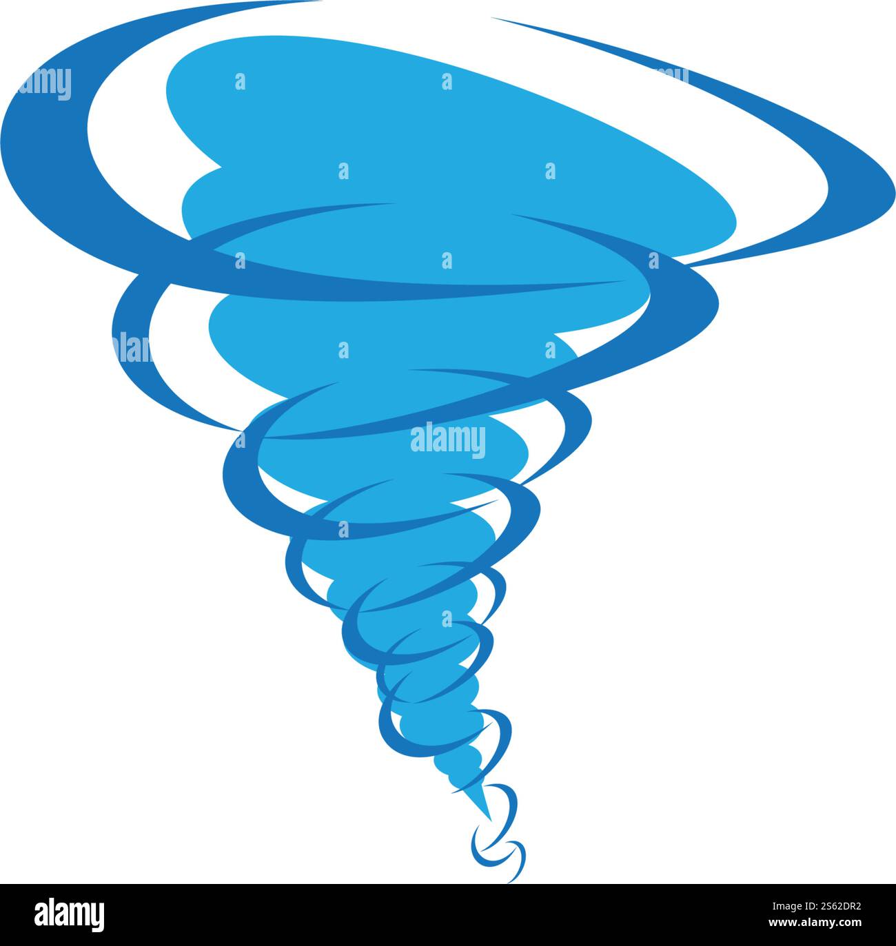 Wind tornado logo vector illustration flat design Stock Vector Image ...