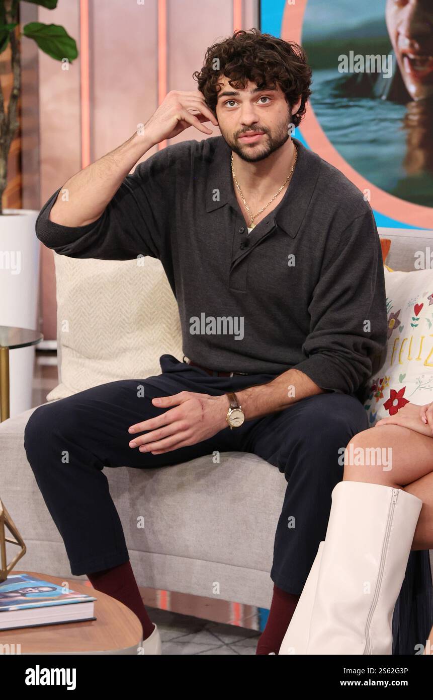 Doral, USA. 15th Jan, 2025. DORAL, FLORIDA - JANUARY 15: Noah Centineo ...