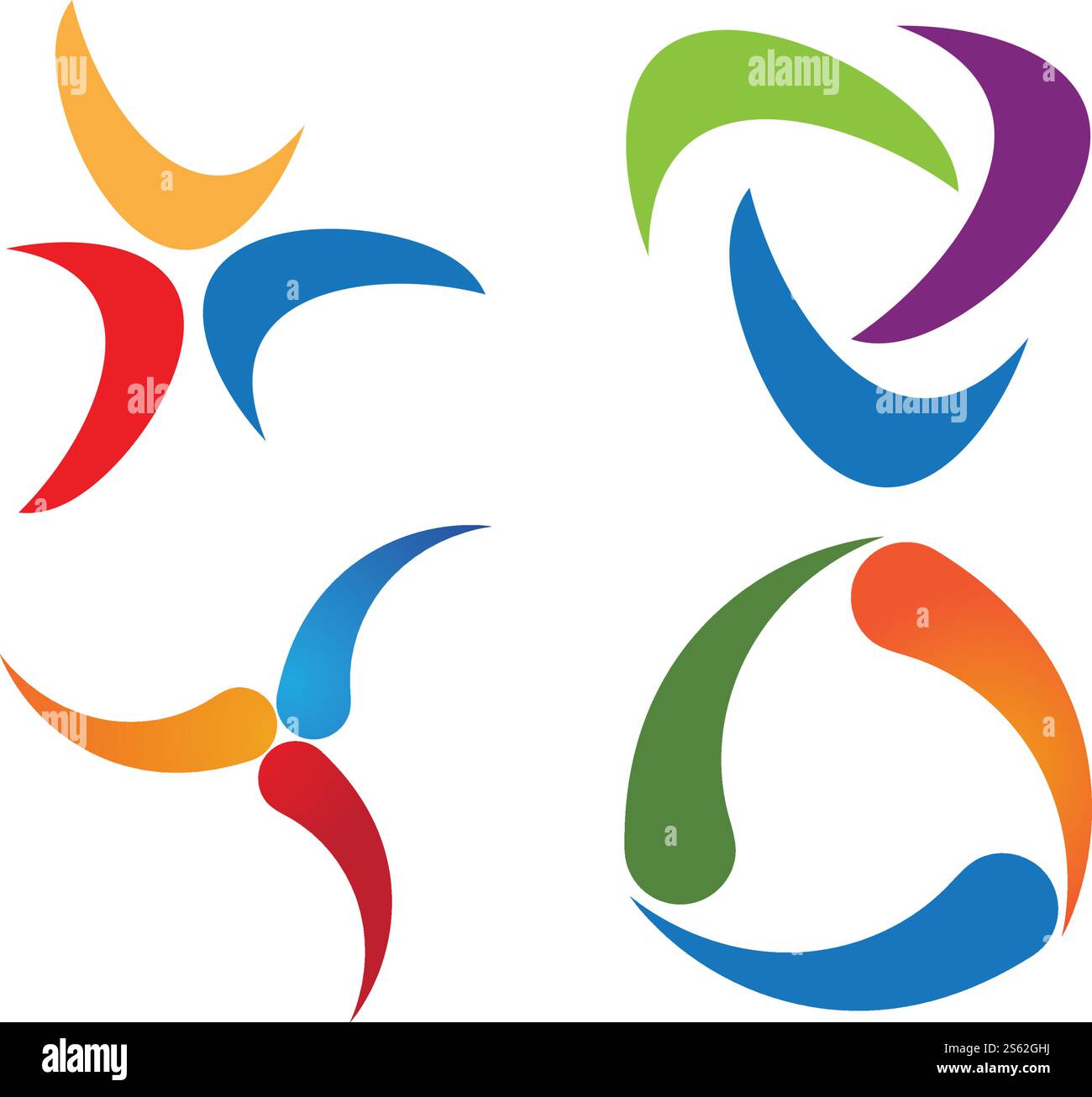 Geometric triangle logo hi-res stock photography and images - Alamy