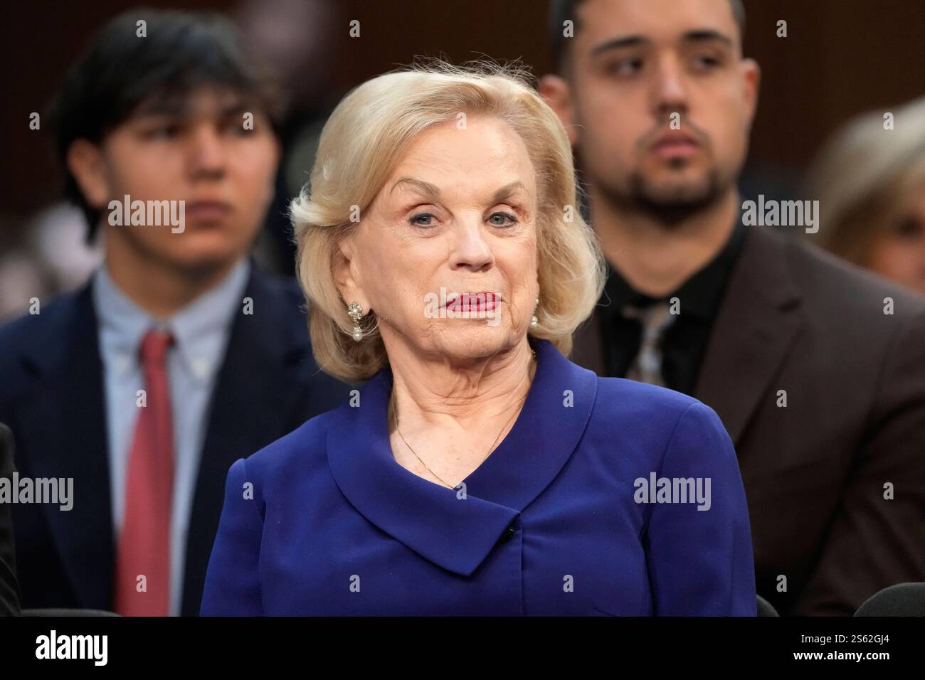 Patsy Bondi listens during the Senate Judiciary Committee confirmation ...