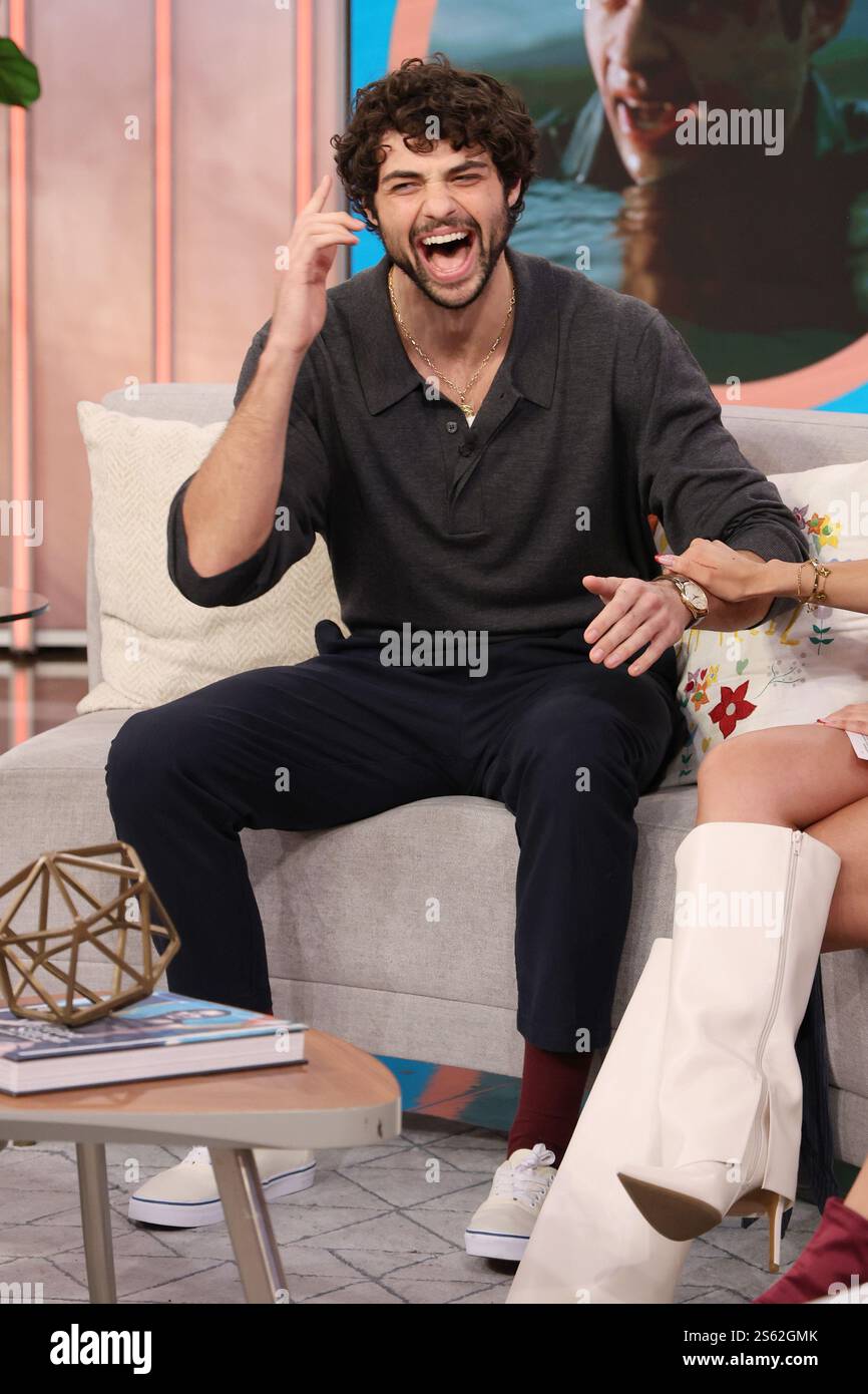 Doral, USA. 15th Jan, 2025. DORAL, FLORIDA - JANUARY 15: Noah Centineo ...