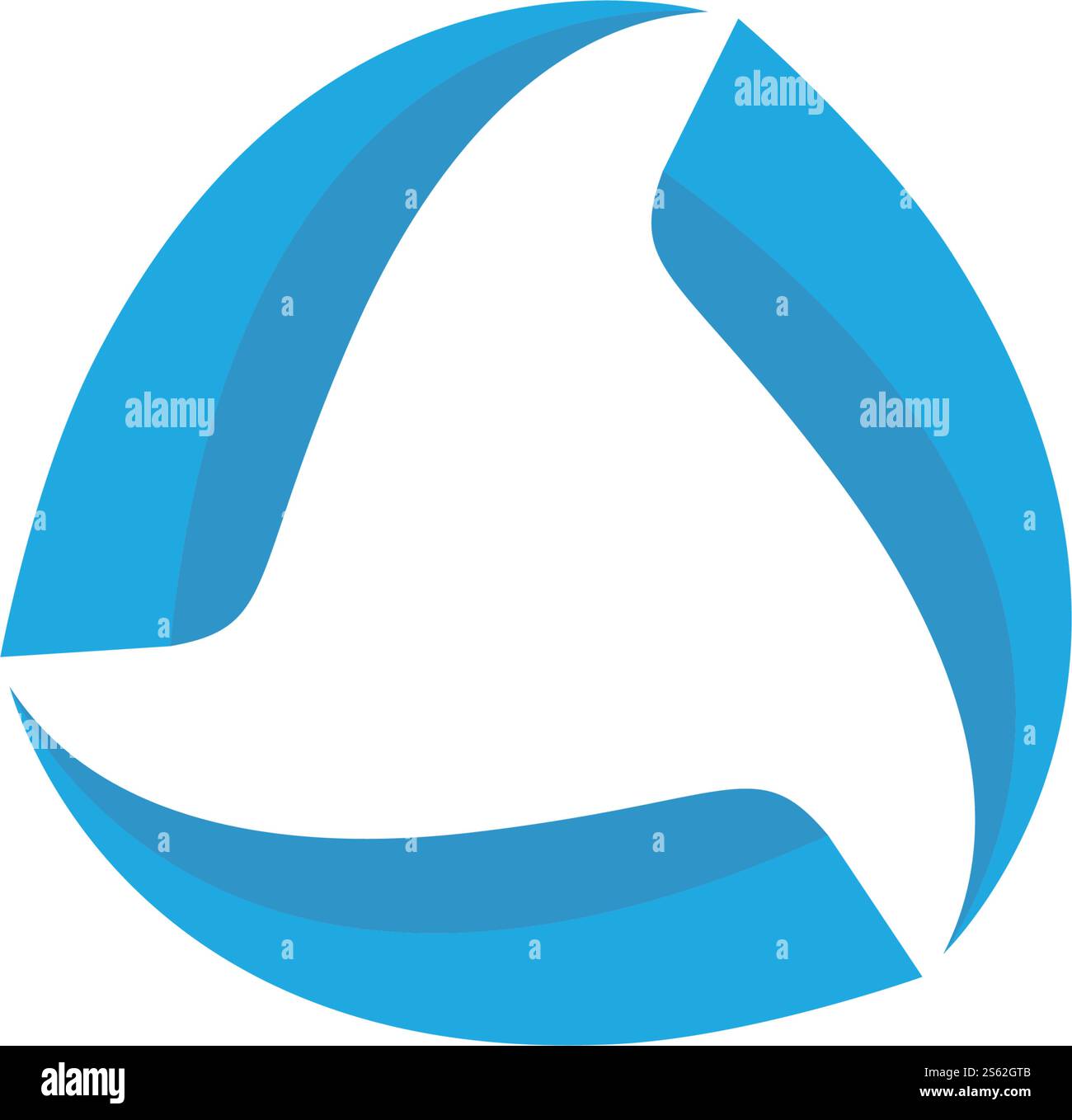 Triangle Logo vector Template Stock Vector Image & Art - Alamy