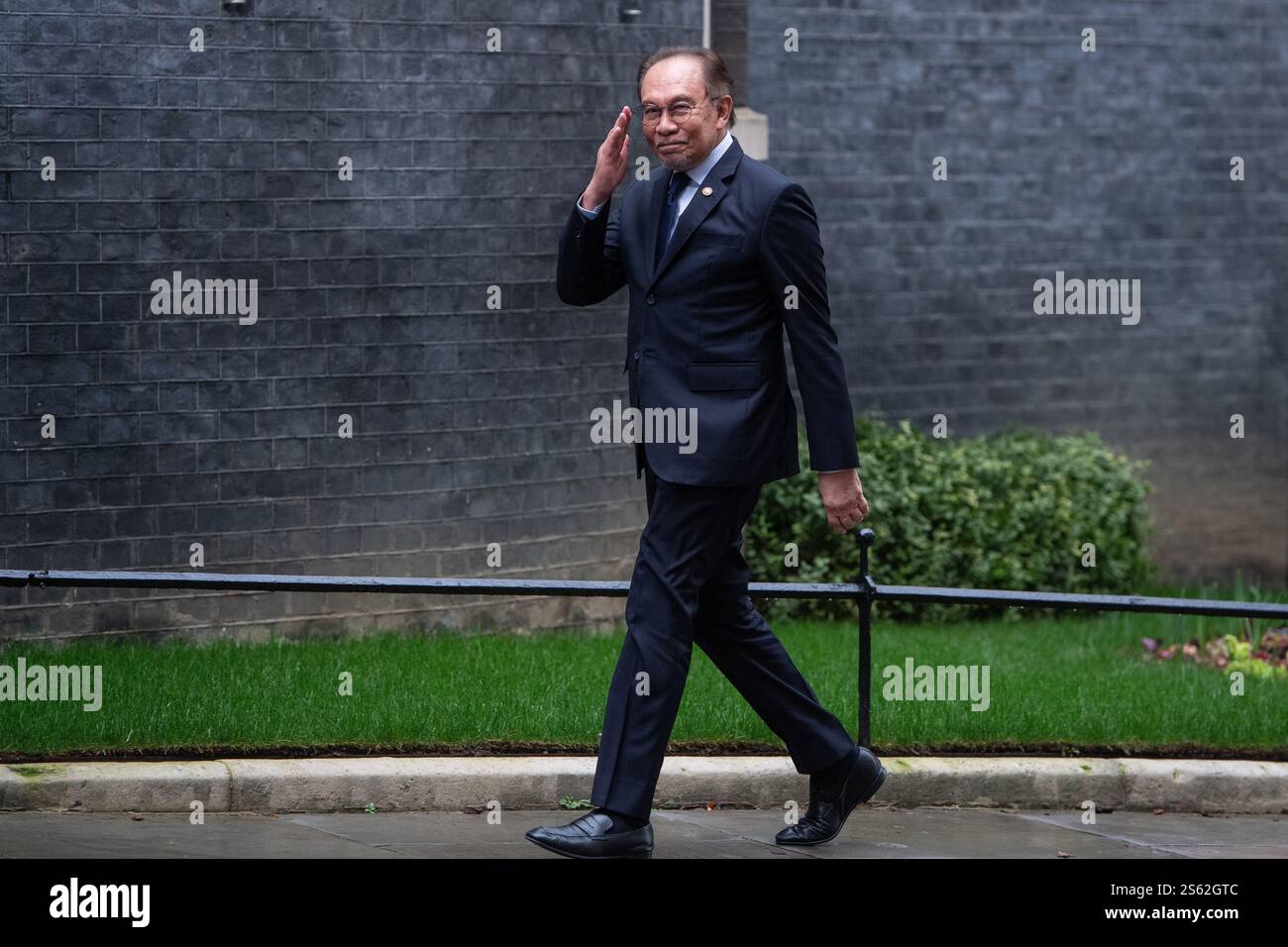 London, England, UK. 15th Jan, 2025. Malaysian Prime Minister ANWAR ...