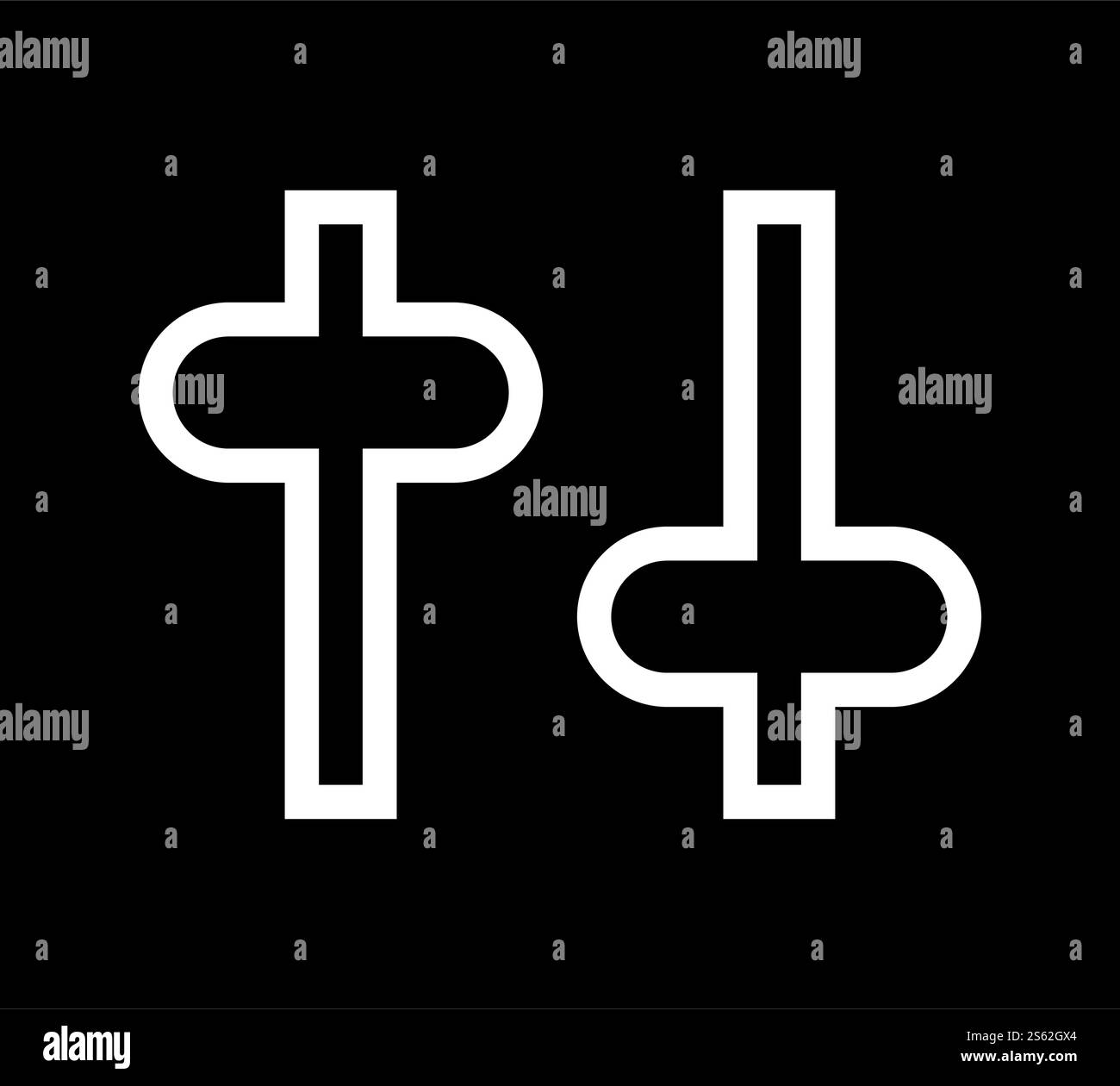 Settings knob Setting Switches regulators icon black color vector ...