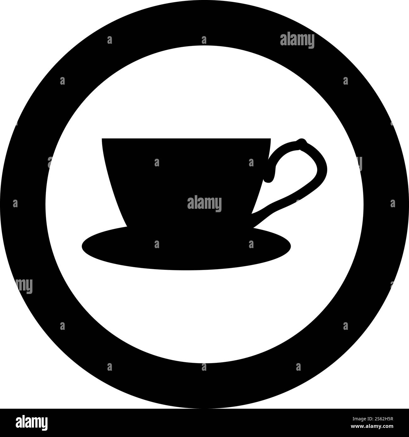 Tea in saucer Black and White Stock Photos & Images - Alamy