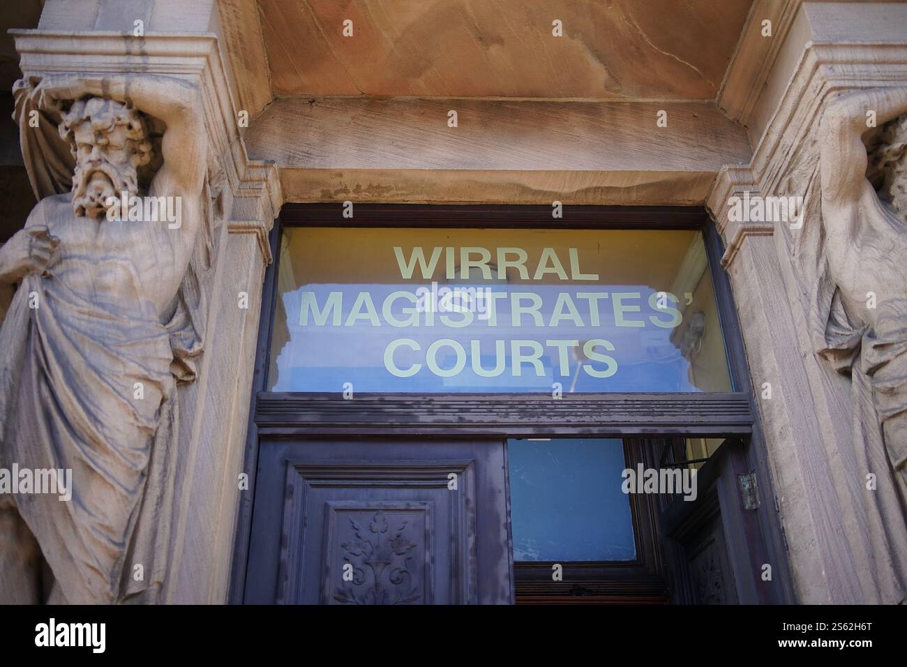 A view of Wirral Magistrates' Court, Birkenhead, Merseyside, where ...