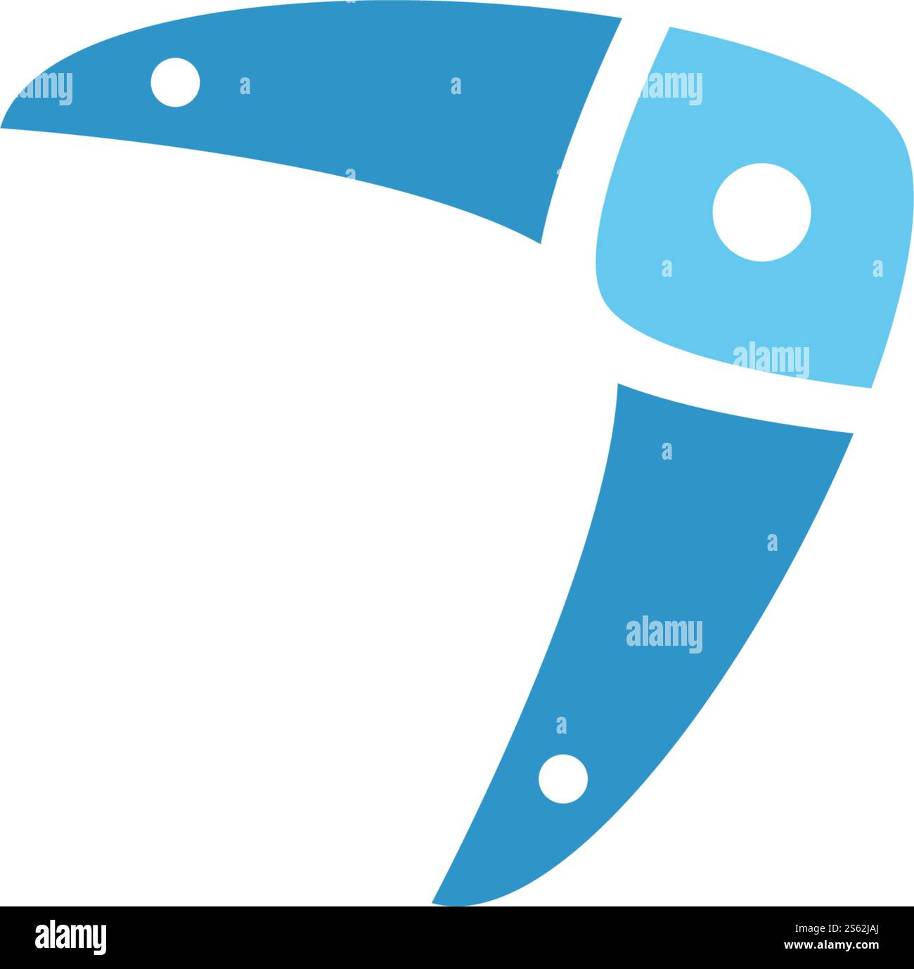 Boomerang logo illustration vector flat design Stock Vector Image & Art ...