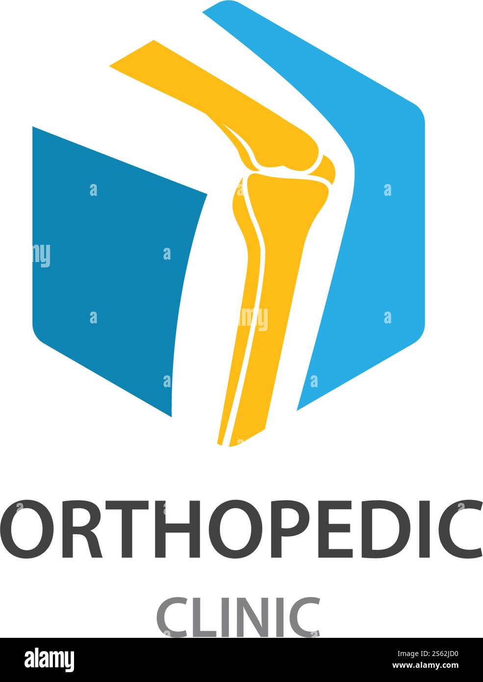 Orthopaedic clinic logo vector illustration Stock Vector Image & Art ...