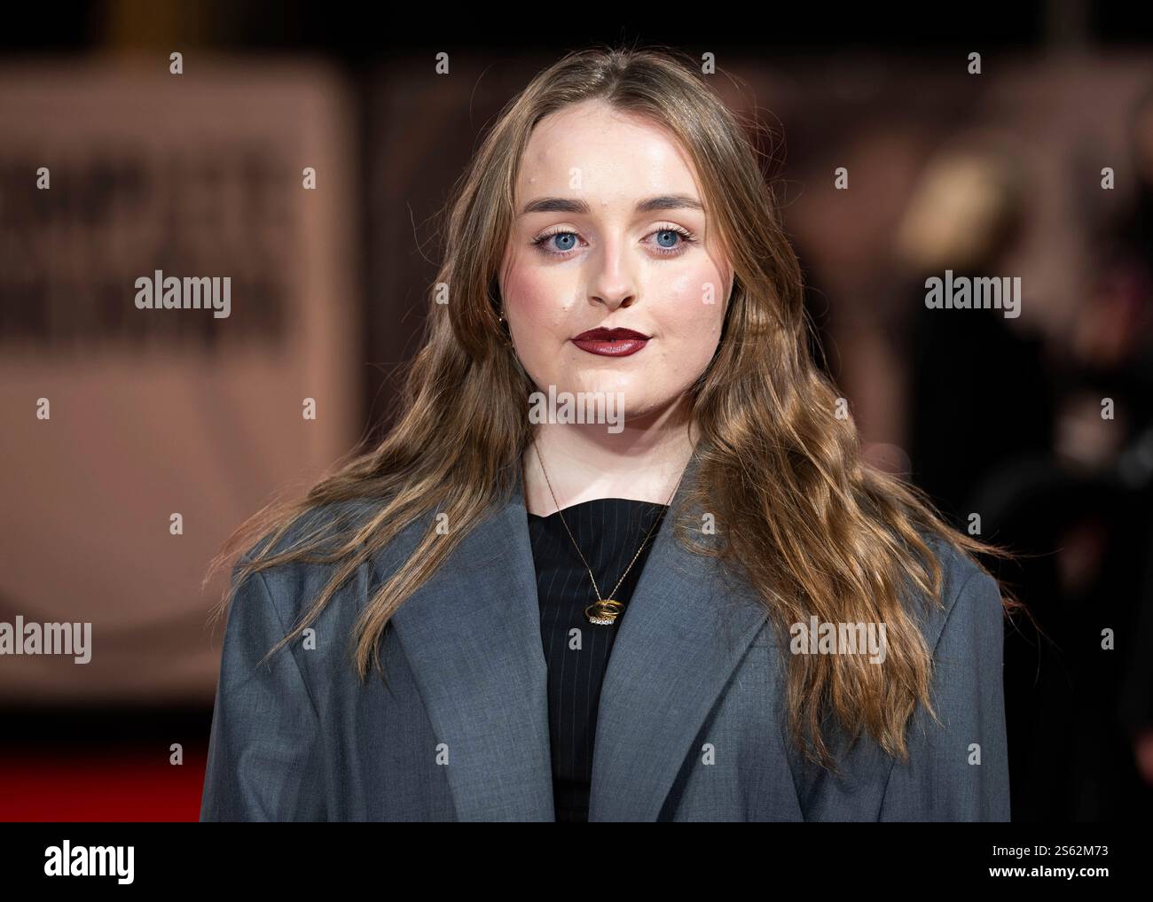 Nell Mescal poses for photographers upon arrival at the premiere of the ...