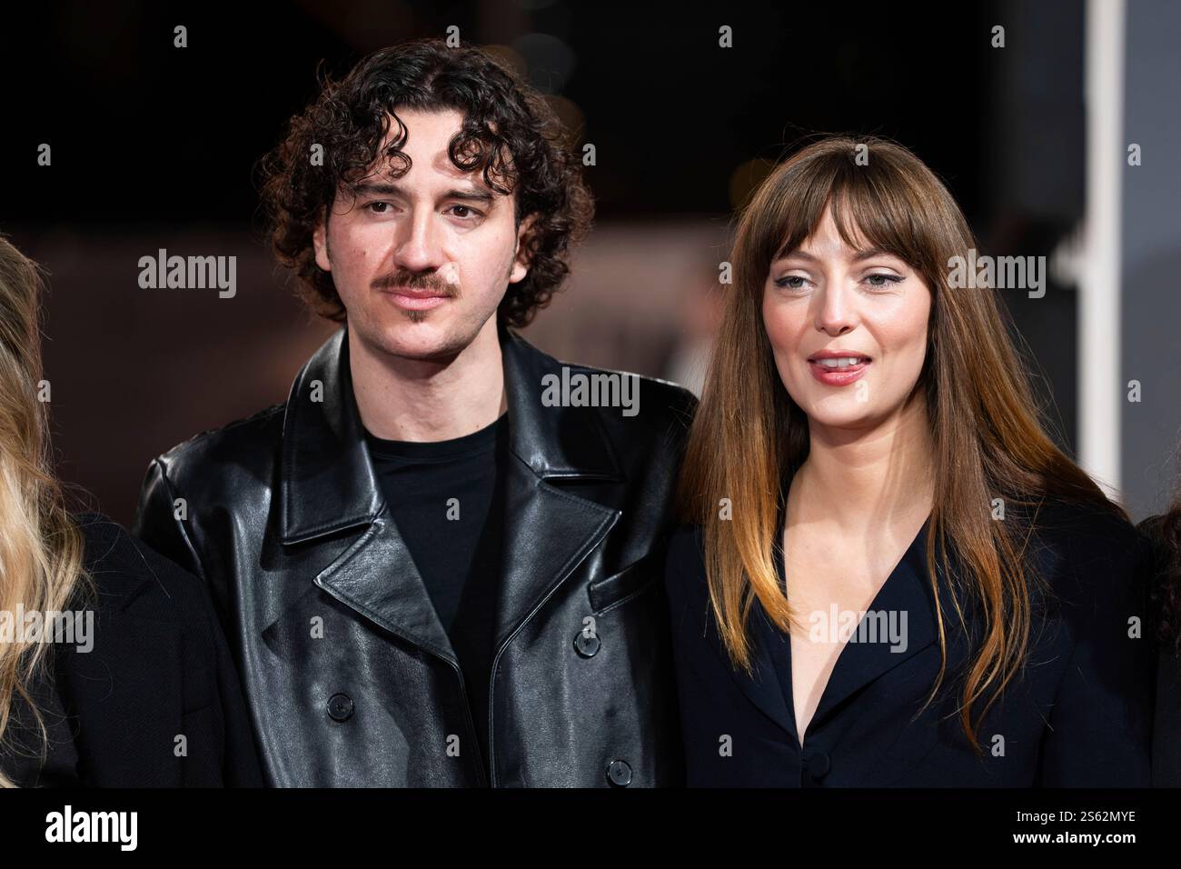 Charlie Salt of Blossoms, left, poses for photographers upon arrival at ...