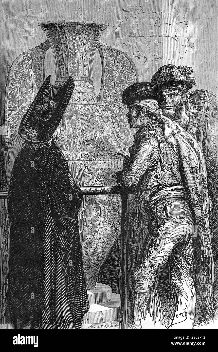 Spanish historic palace Black and White Stock Photos & Images - Alamy