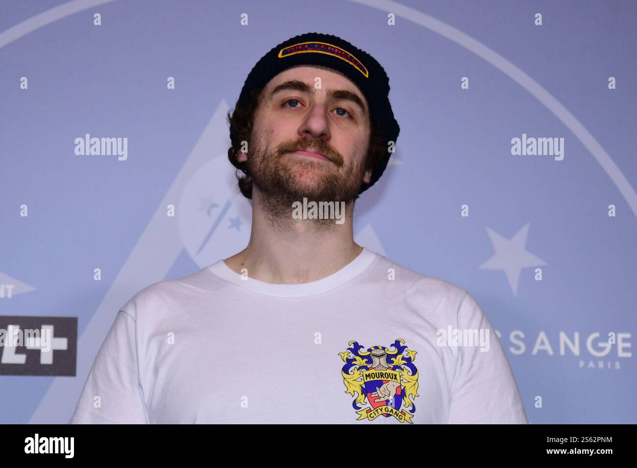 Alpe Huez, France. 14th Jan, 2025. Florent Bernard is at the Alpe d ...