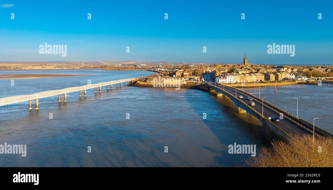 Towards montrose bridge and town hi-res stock photography and images ...
