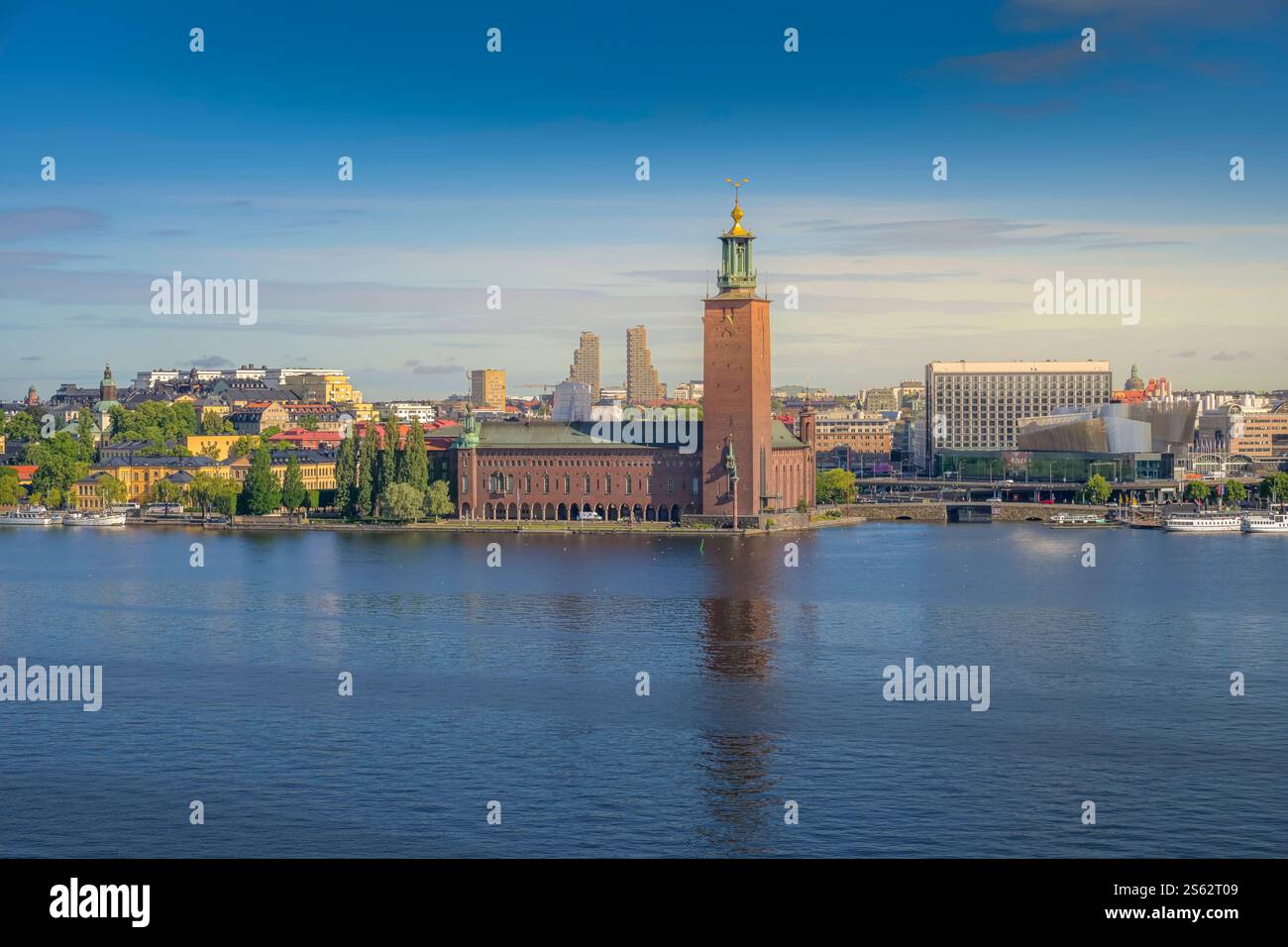 Altes Rathaus Stockholms Stadshus, gesehen vom Aussichtspunkt ...
