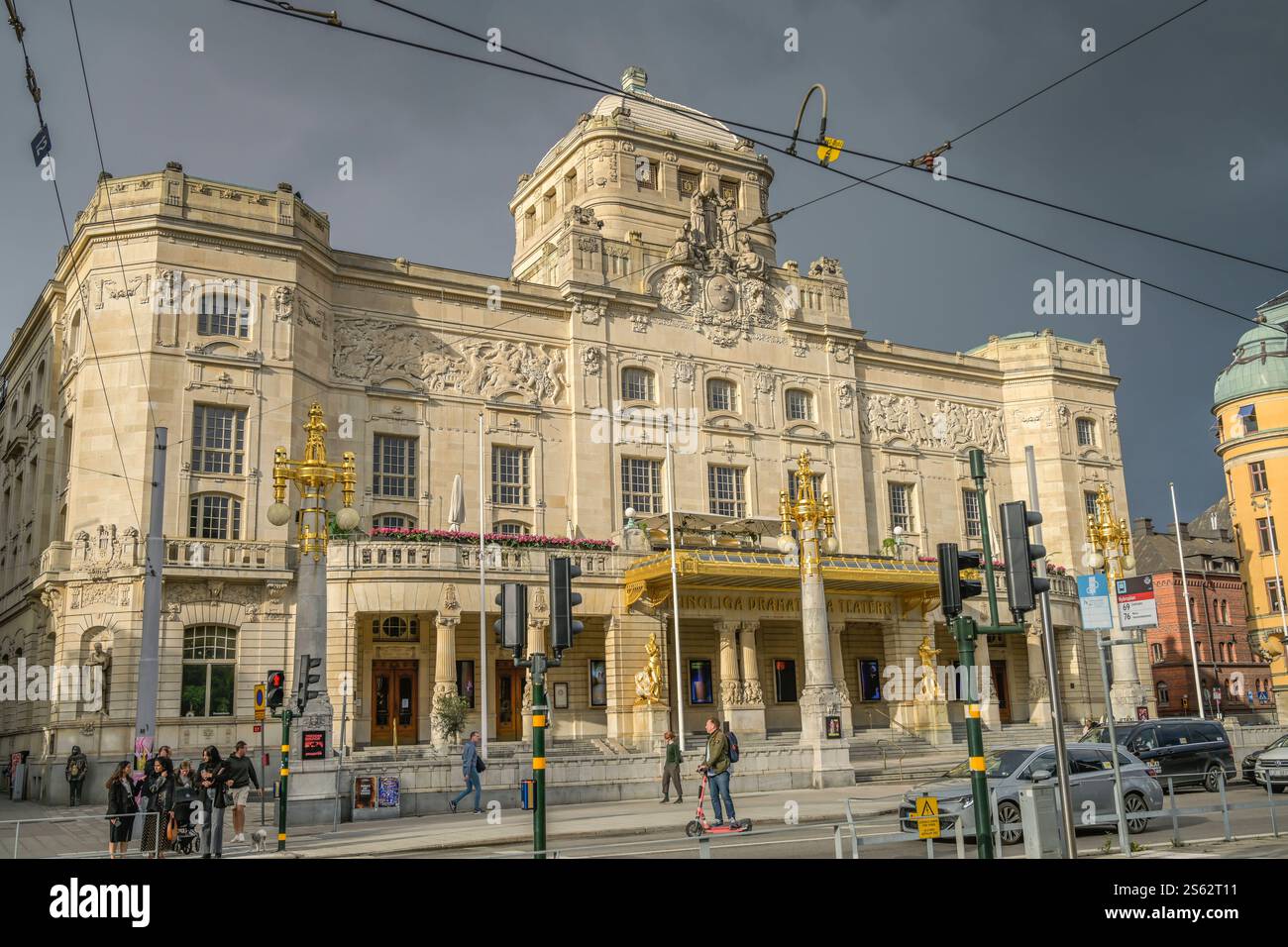 Königliches Dramatisches Theater, Kungliga Dramatiska Teatern, Nybroplan, Stockholm, Schweden ...