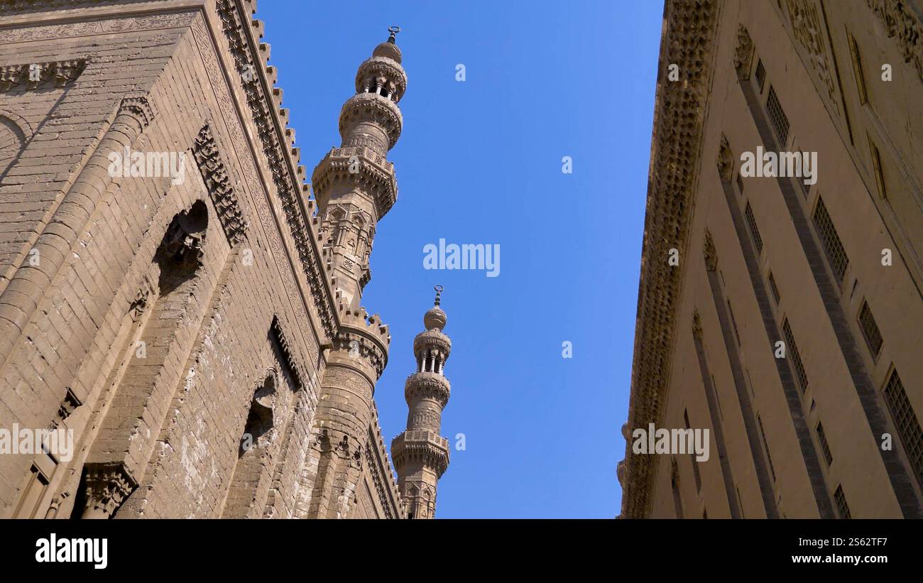 Minarets of Al Rifai Mosque, Cairo, Egypt Stock Photo - Alamy