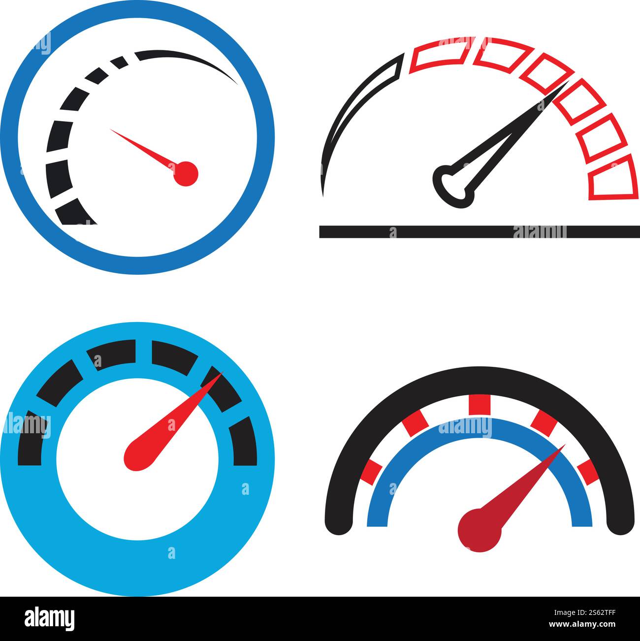 speedo meter logo icon template design Stock Vector Image & Art - Alamy