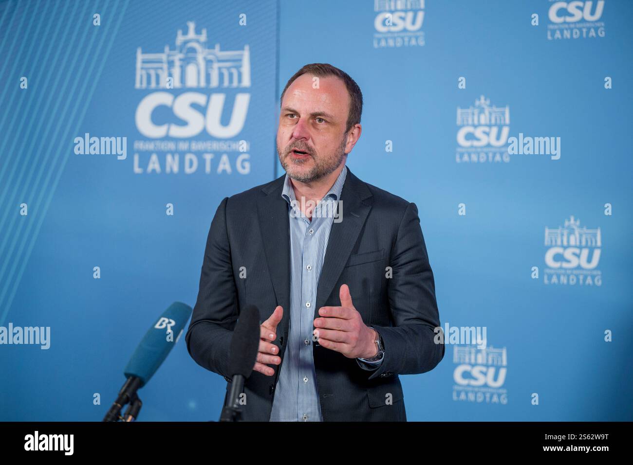 Bad Staffelstein, Germany. 15th Jan, 2025. Peter R. Neumann, Professor ...