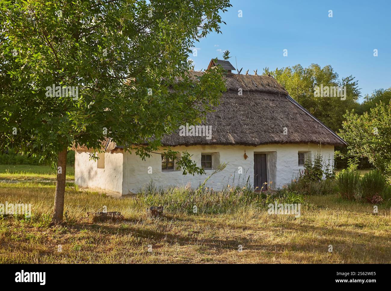 Old ukrainian house, Open-air museum of ukrainian architecture, Kiev ...