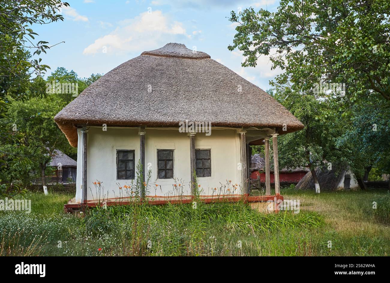 Old ukrainian house, Open-air museum of ukrainian architecture, Kiev ...