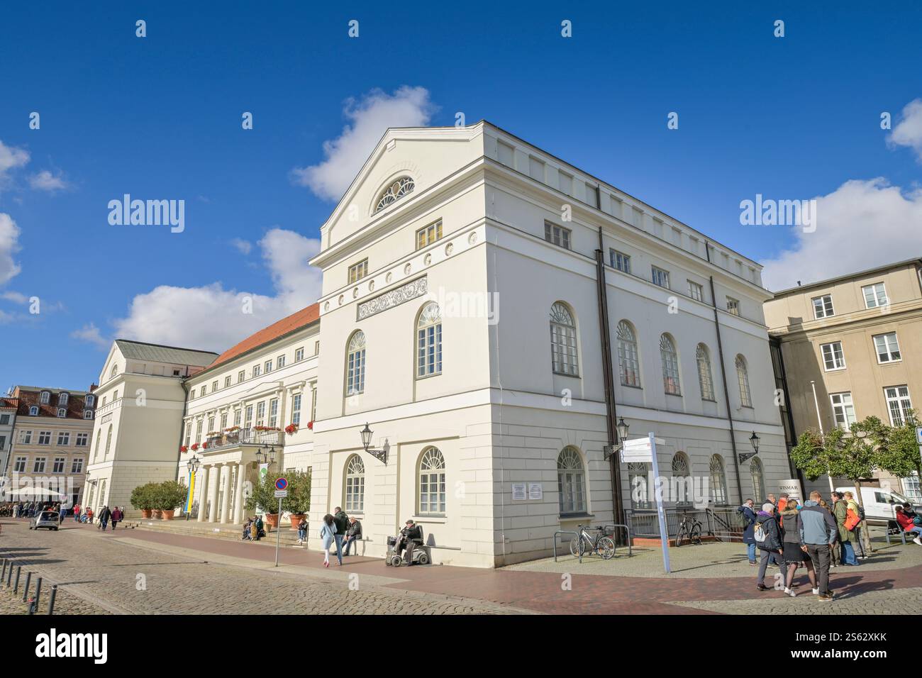 Rathaus, Am Markt, Altstadt, Wismar, Mecklenburg-Vorpommern ...
