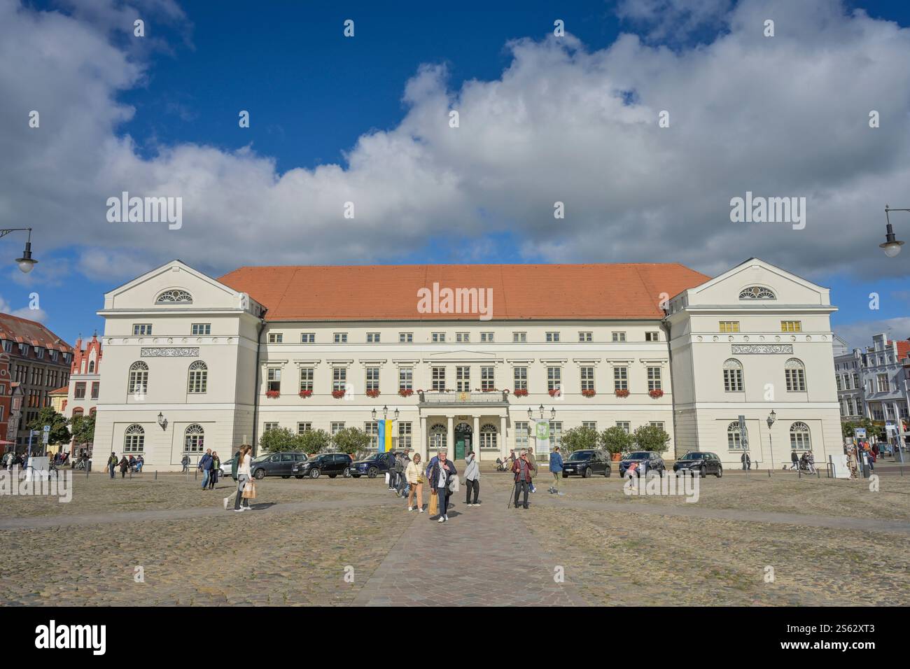 Rathaus, Am Markt, Altstadt, Wismar, Mecklenburg-Vorpommern ...