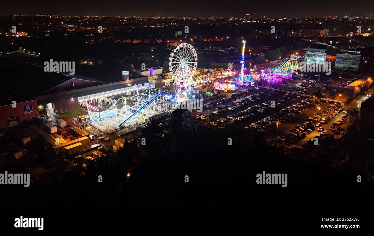 Funderland Amusement Park in Dublin, Ireland Stock Photo - Alamy