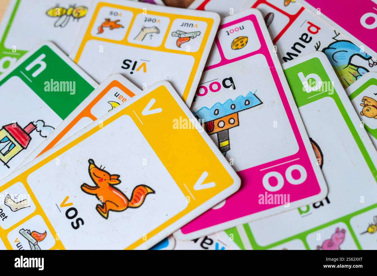 Close Up Happy Family Card Game At Amsterdam The Netherlands 14-1-2025 ...