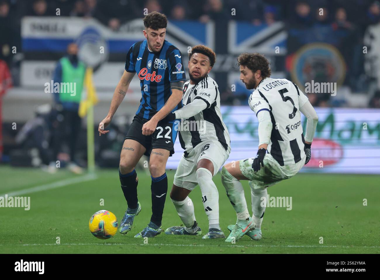Bergamo, Italy. 14th Jan, 2025. Matteo Ruggieri of Atalanta is ...