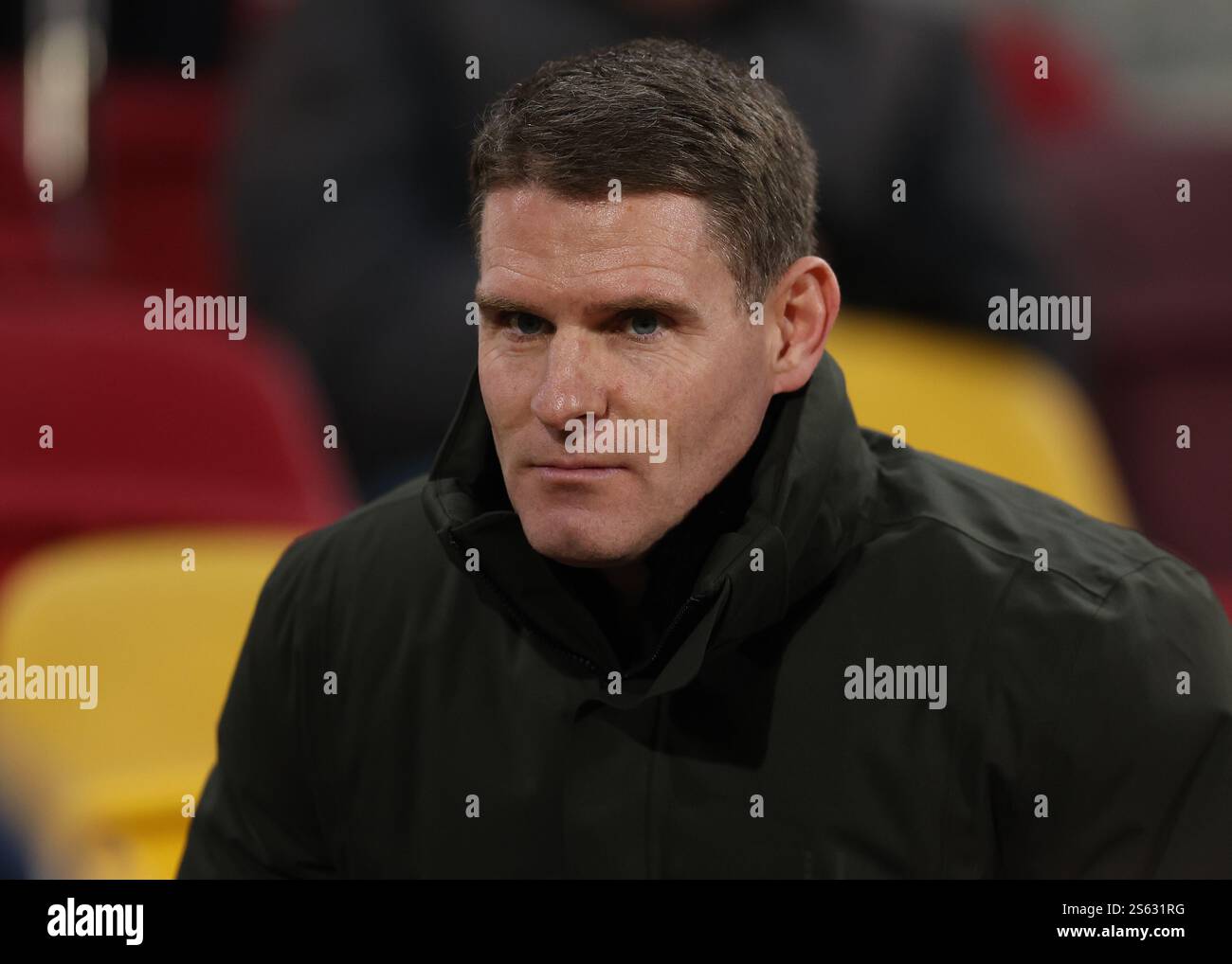 London, UK. 14th Jan, 2025. Anthony Barry, England assistant head coach ...
