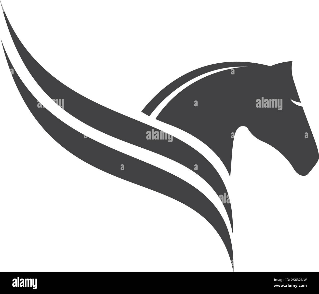 Pegasus logo vector illustration template Stock Vector Image & Art - Alamy