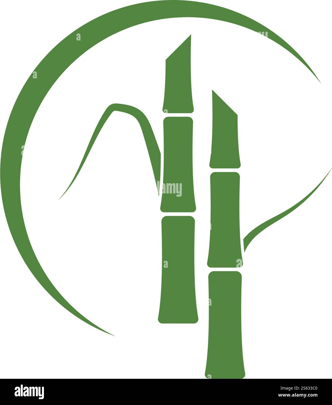 Sugar cane plant logo vector illustration design Stock Vector Image & Art - Alamy