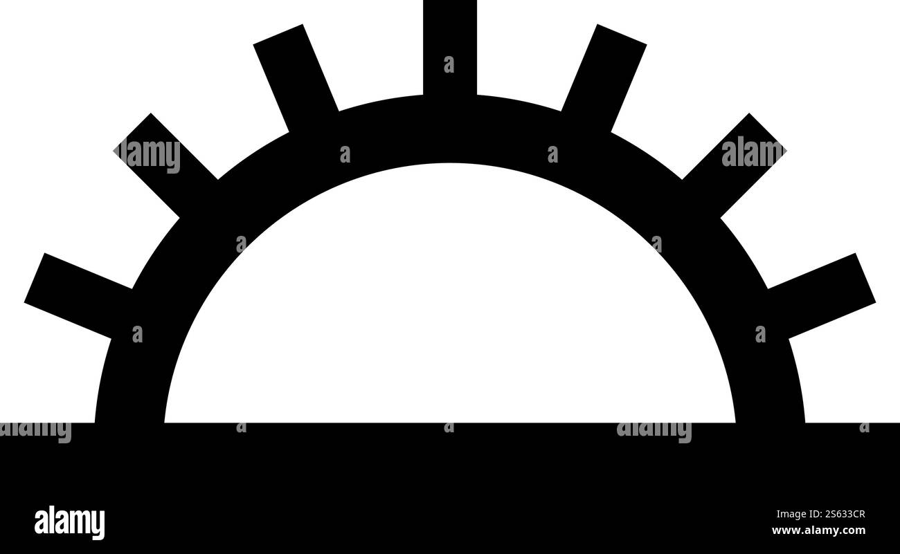 Medium light fastness Designation on the wallpaper symbol icon black ...